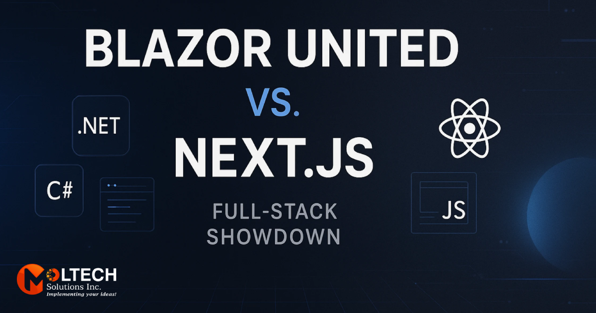 Next.js vs Blazor United | Web App Framework Comparison